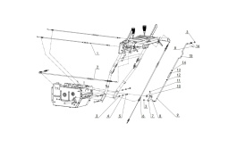 Speed Selector Rod Assembly and Cables